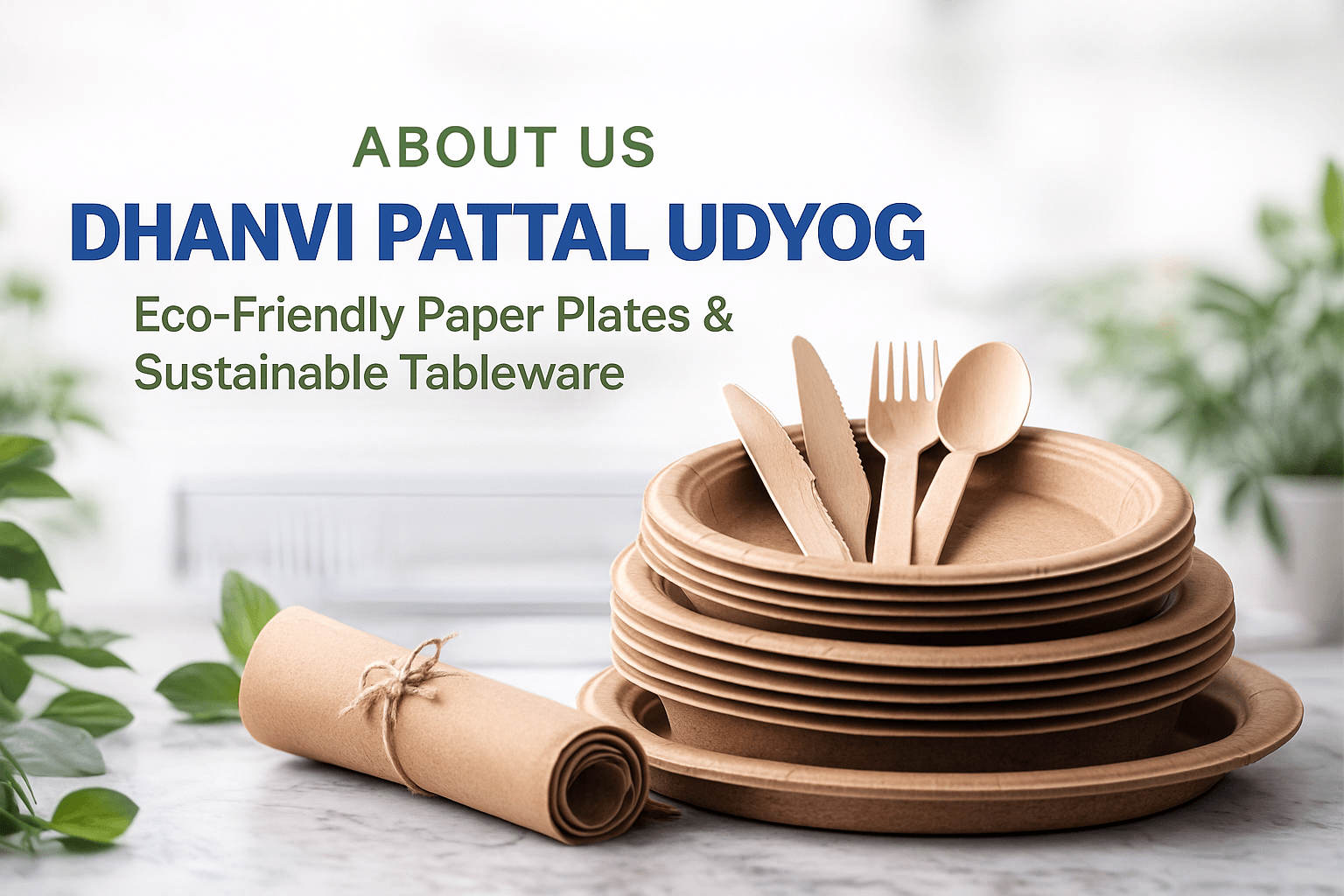 About Us – Eco-Friendly Paper Plates Supplier | Dhanvi Pattal